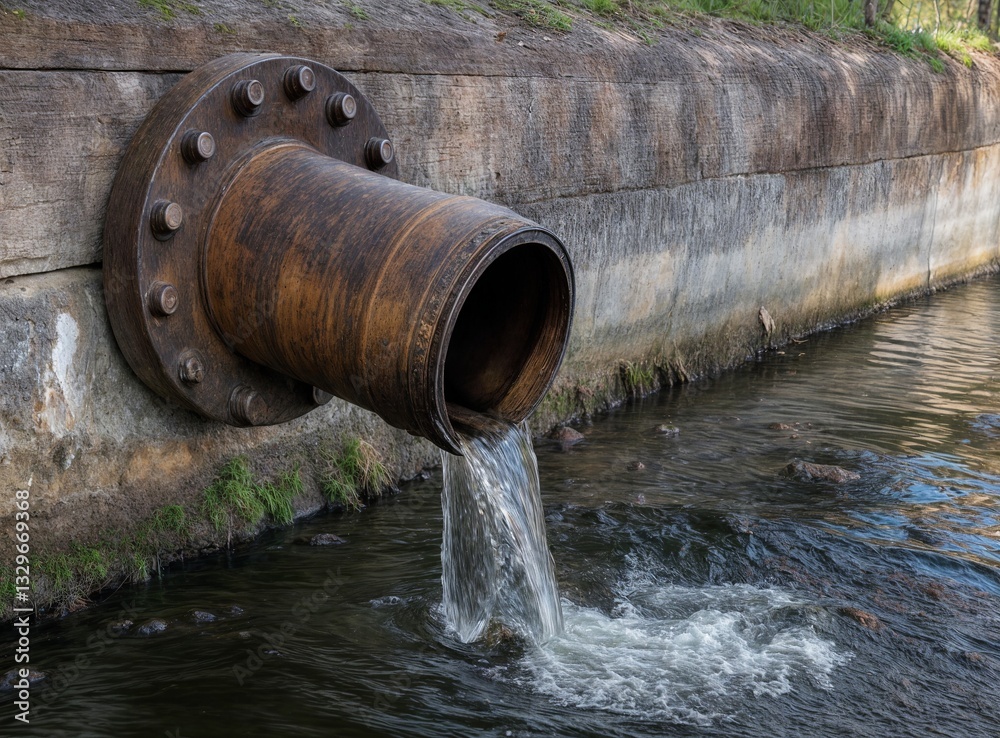 generative AI water and waste flows into rivers and lakes ...