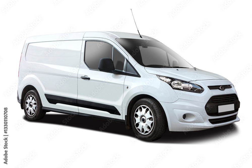 Ford Transit Connect isolated on transparent background. PNG Stock ...