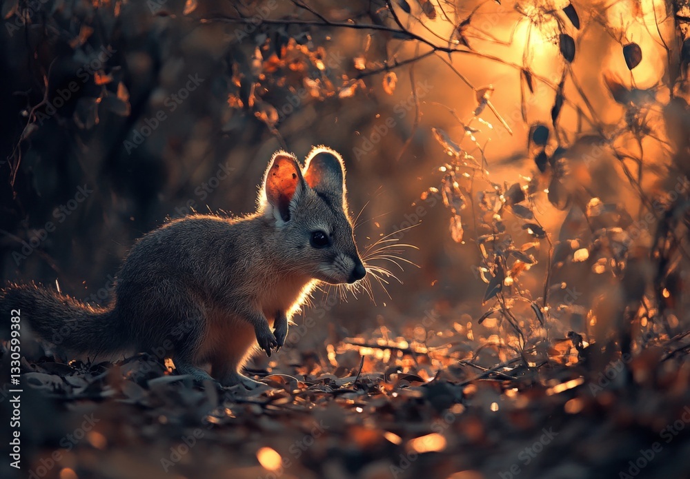 wildlife photography, authentic photo of a bandicoot in natural habitat ...