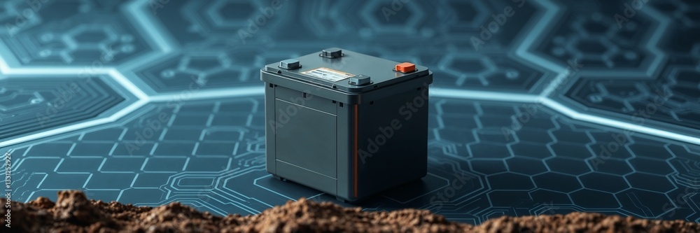 Solid-state battery technology - advanced terminals on a sleek circuit ...