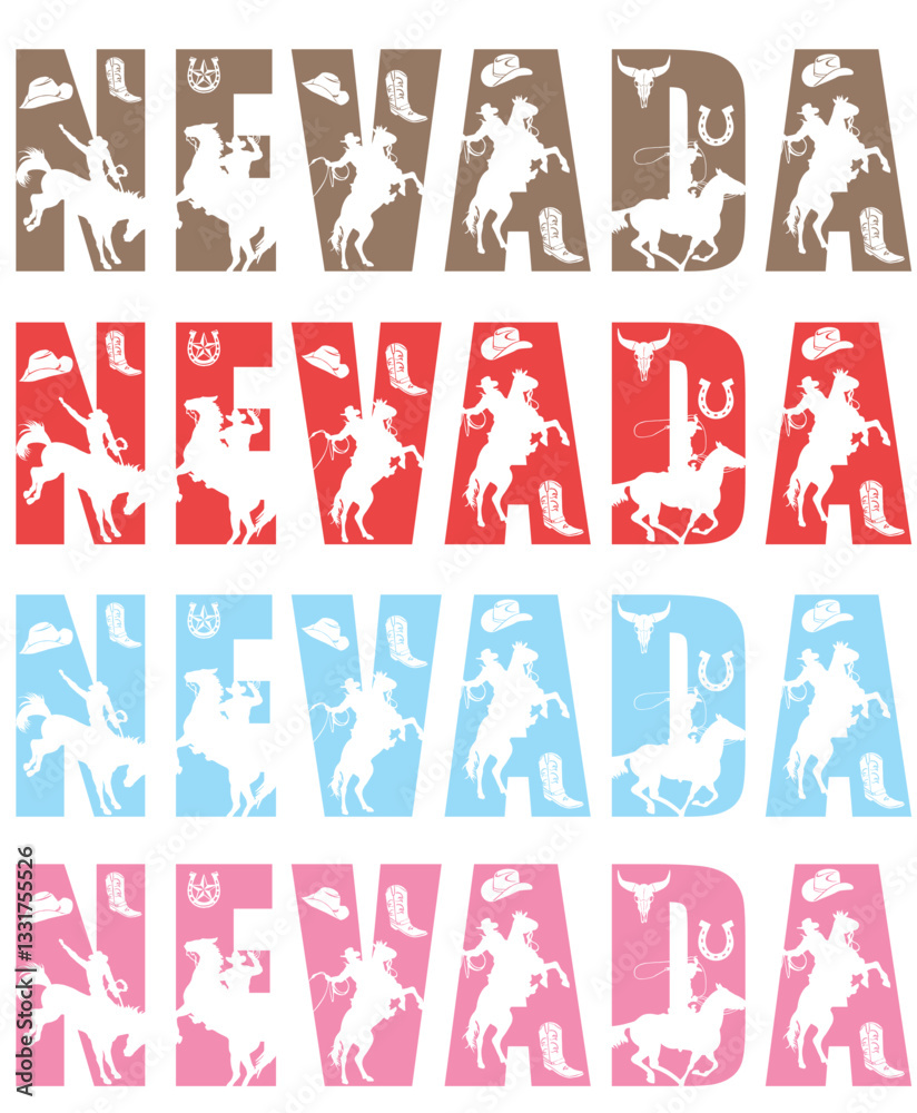 Rustic Western Text Sublimation Clipart Vector Illustration – Vintage ...