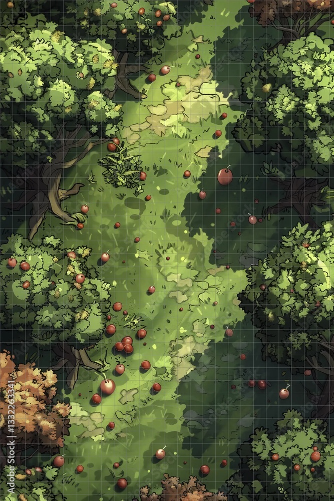 dnd battlemaps gridded dnd map fantasy tabletop gaming grid map battle ...