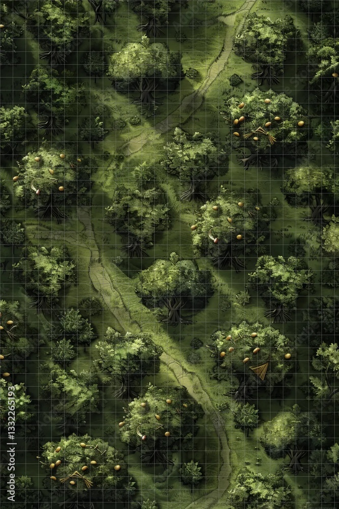 dnd battlemap, gridded dnd map, fantasy tabletop gaming map, role ...