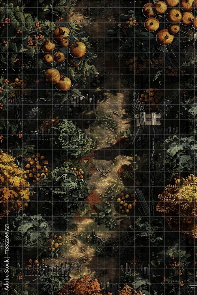 dnd battlemap grid fantasy tabletop gaming map ideal for roleplaying ...