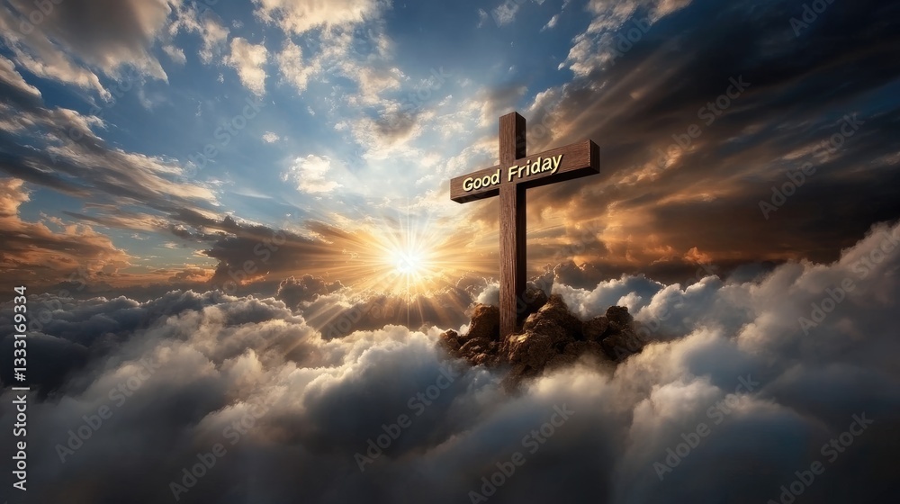 Good Friday: solemn reflection, sacred observance, religious ...