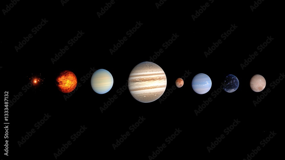 Solar System Planets Comparison: A Visual Guide to the Planets in our ...