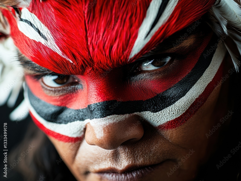 Immersive Cultural Identity Bold Indigenous Performance Art Revealing ...