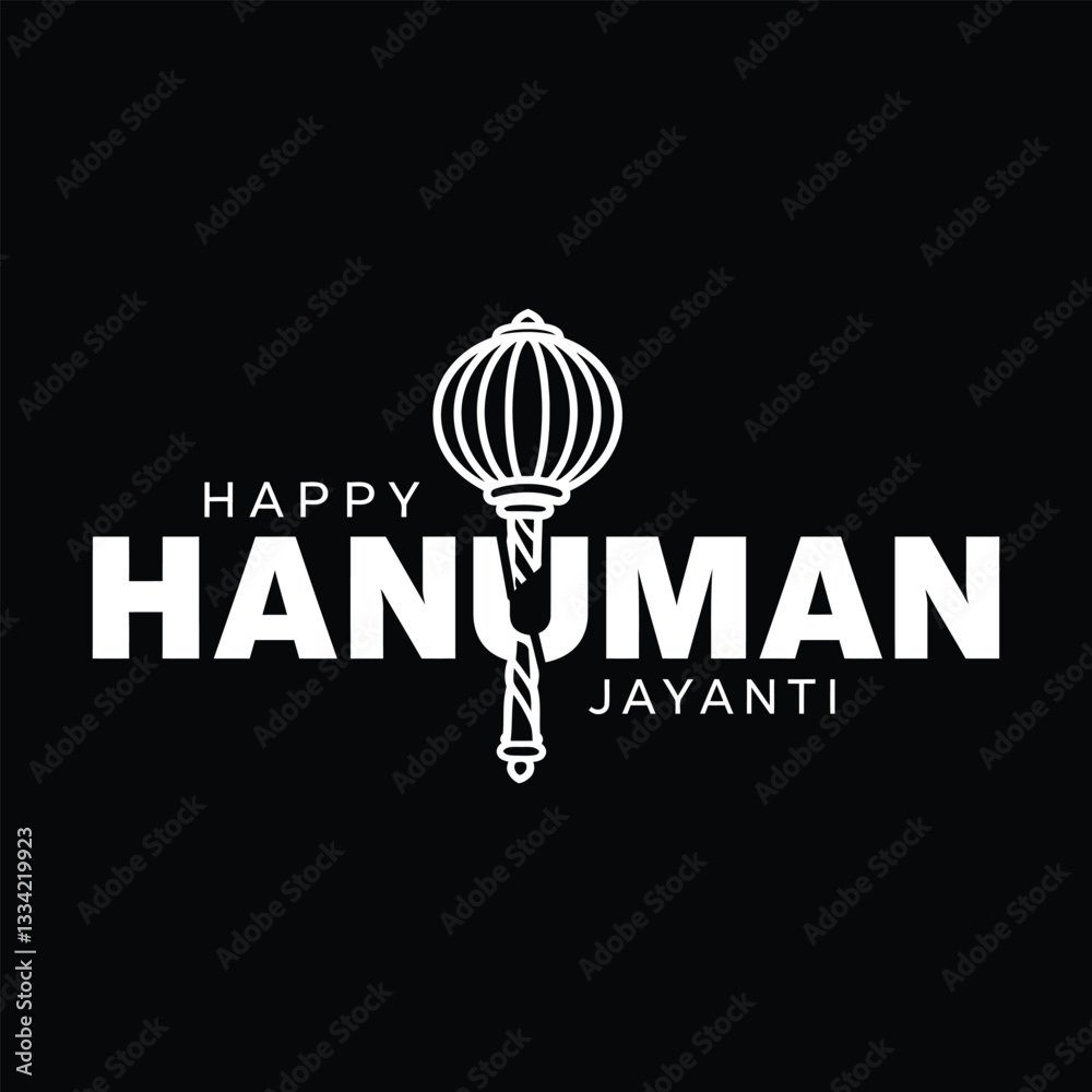 Happy Hanuman Jayanti Celebration the birth of Lord Hanuman with ...