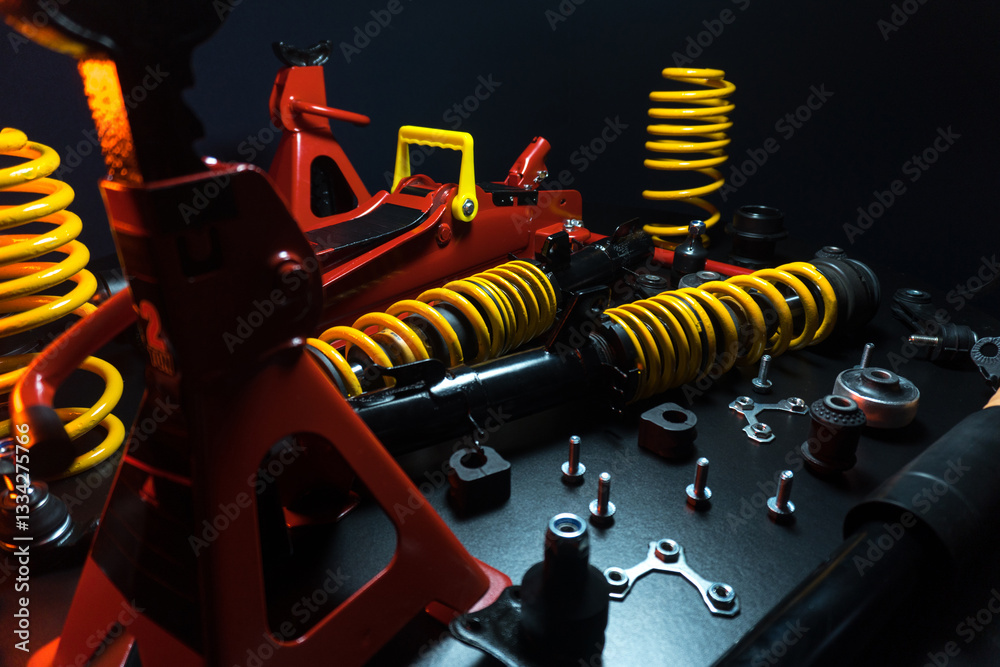 tuned new parts spare parts for the front suspension of a front-wheel ...