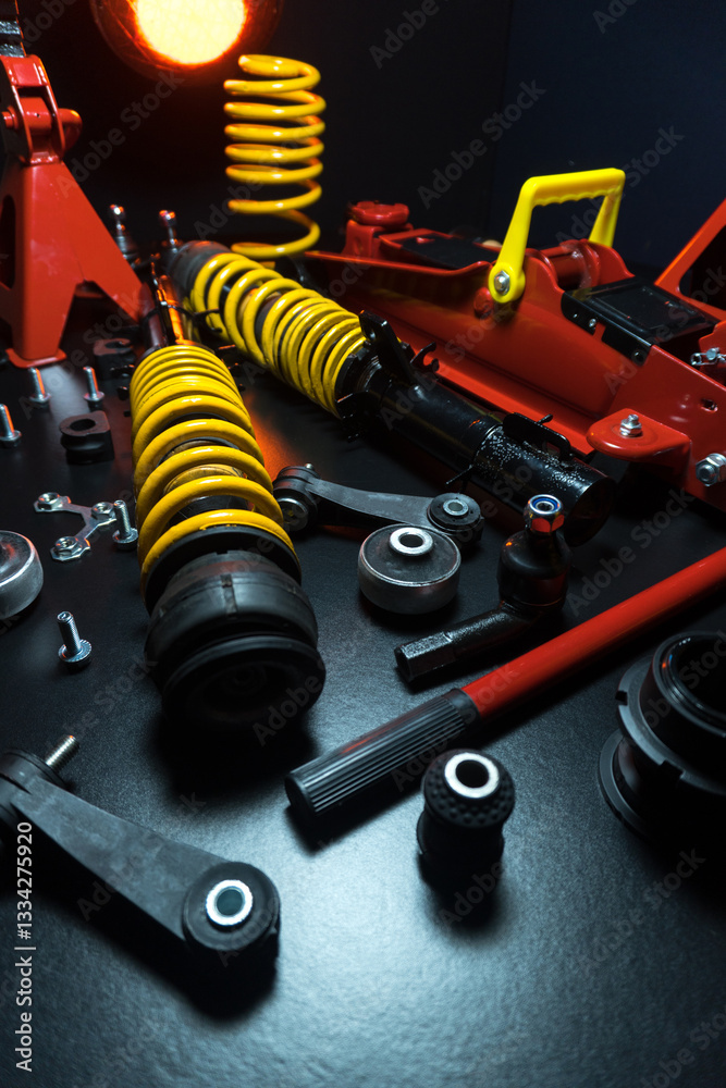 tuned new parts spare parts for the front suspension of a front-wheel ...