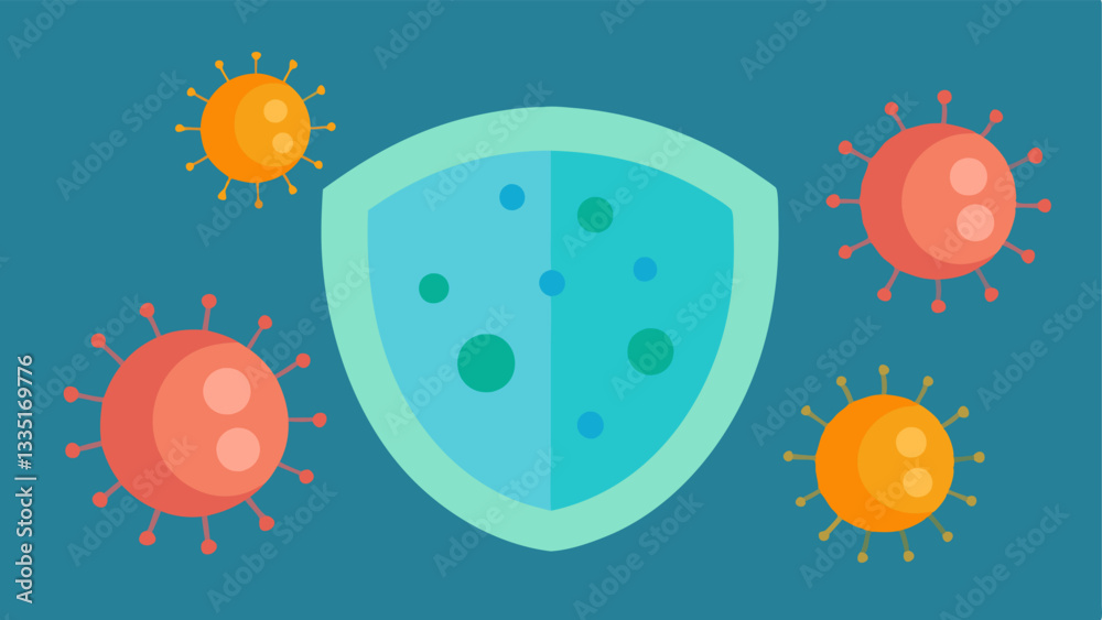 Pollution Defense An illustration of exosomes protecting hair follicles ...