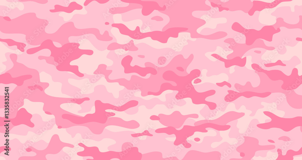 Pink texture military camouflage repeats seamless army hunting ...