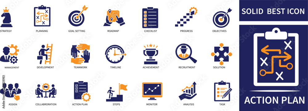 strategy, planning, goals, roadmap, checklist, progress, task ...