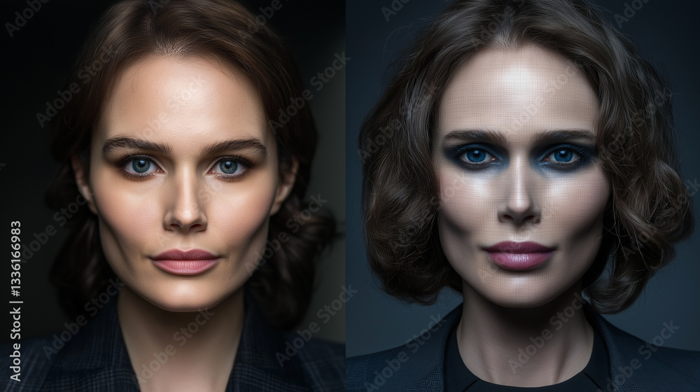 Deepfake AI. Machine learning. Synthetic media. Face swap. Video ...