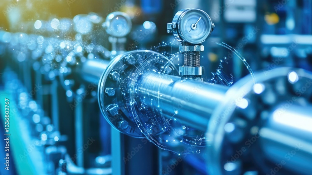 AI-powered process control system optimizing industrial production ...