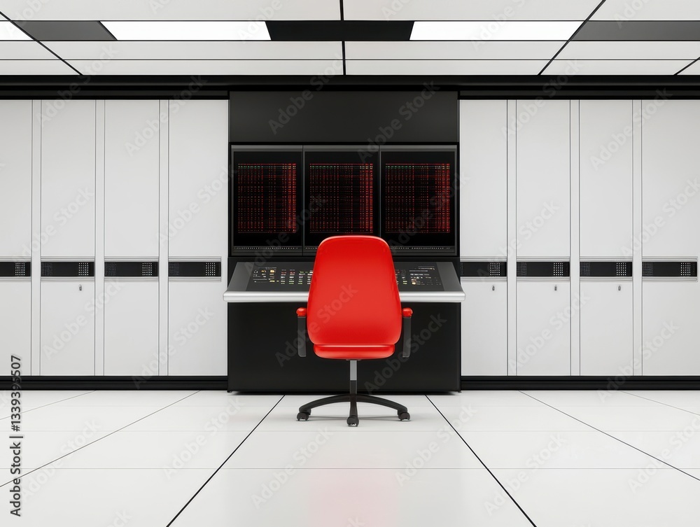 Hightech control room where climate change data is secretly altered ...