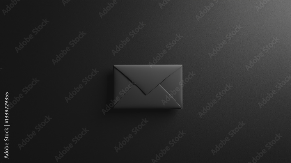 Clean Minimalist Email Notification Popup UI Design Element for Website ...