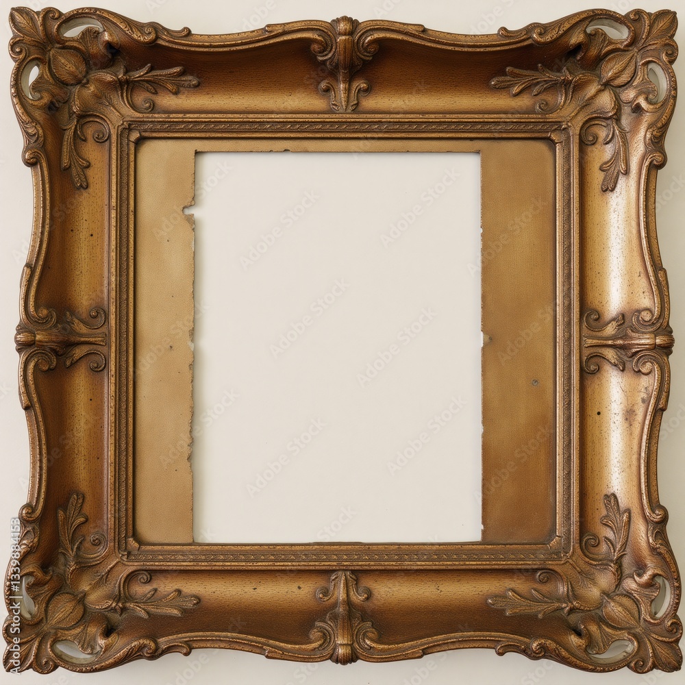 Grunge texture background frame with vintage effect and old-frame ...