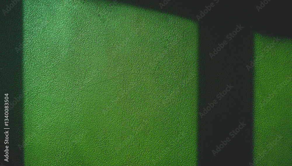 Green textured paint or plaster background and wall texture with ...