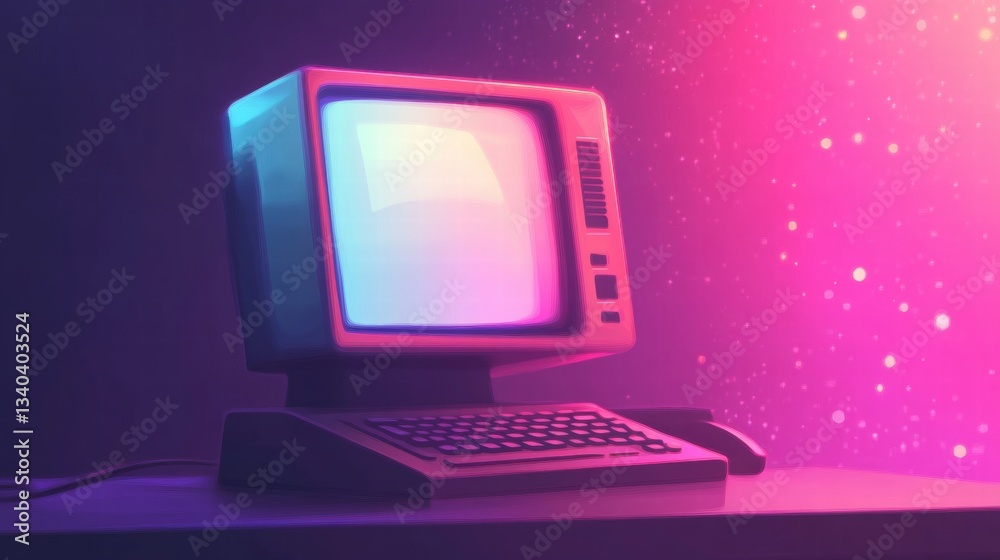 Retro old computer user interface,Pink Y2K computer window page and ...