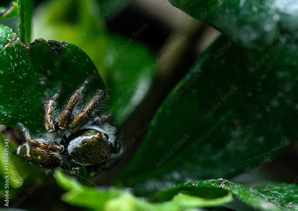Evarcha Jumping Spider. varcha is a genus of spiders in the family ...