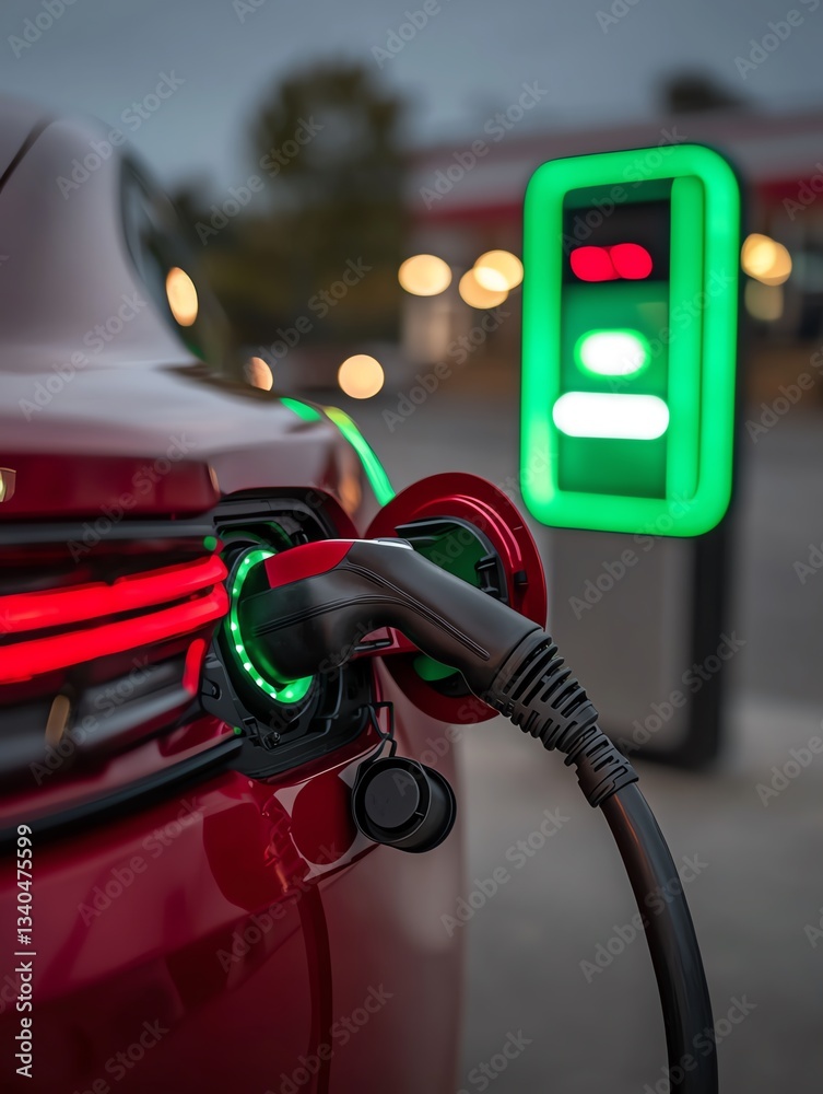 Gas station and EV charging locator integrated into a real-time road ...