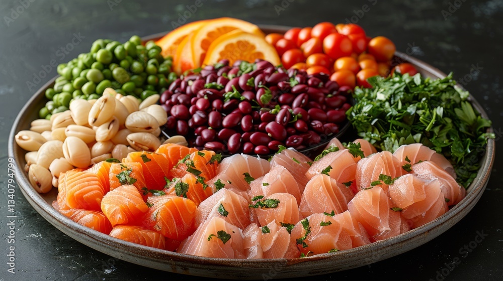 Harvard Healthy Eating Plate. lean protein sources, such as grilled ...