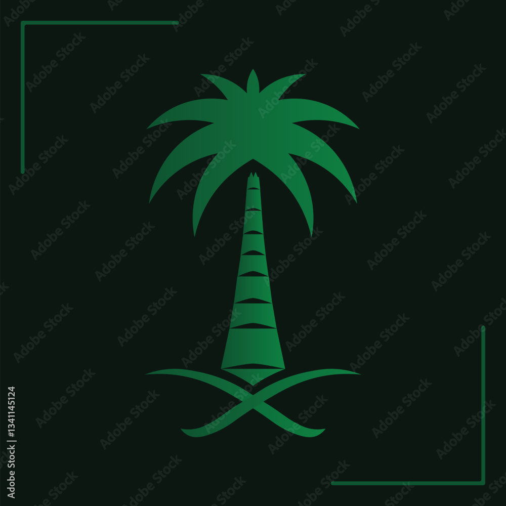 Dates tree for logo, Dates tree for design concept, Dates tree for cool ...