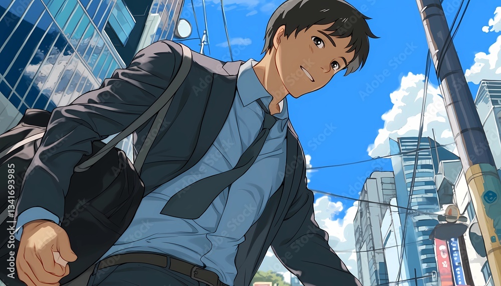 Anime New Employee Starting at a New Company: Work Motivation for ...