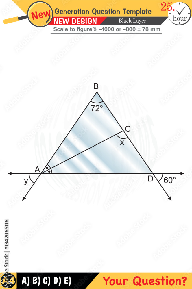 Geometry, geometric concepts, High school, middle school, exam question ...