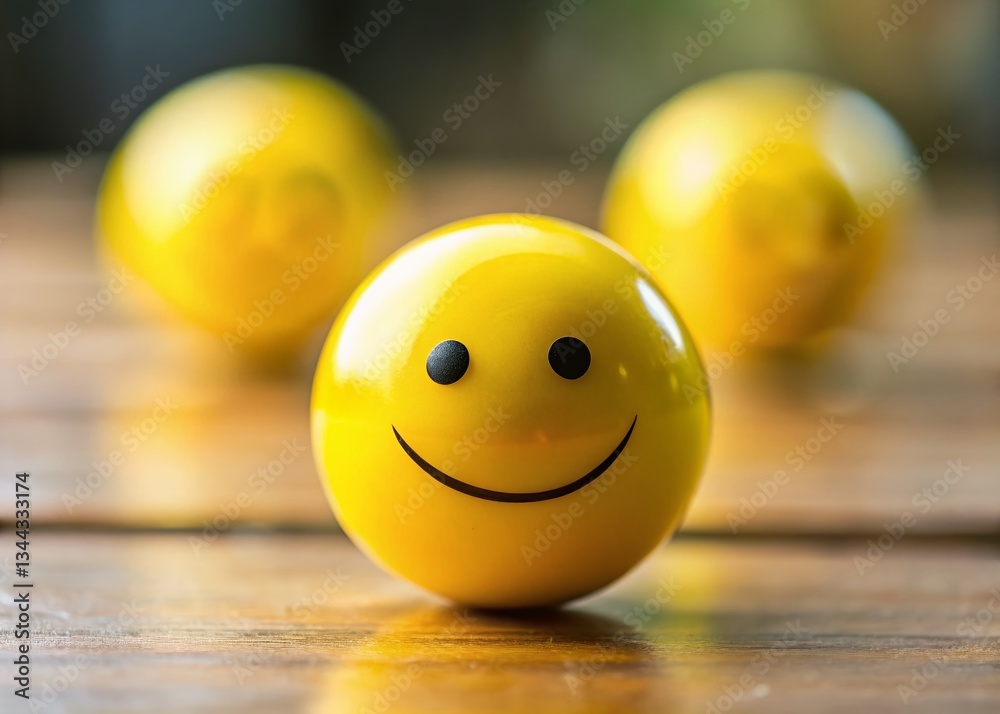 Sad Yellow Smiley Face, Low-Quality, Rule of Thirds Composition Stock ...