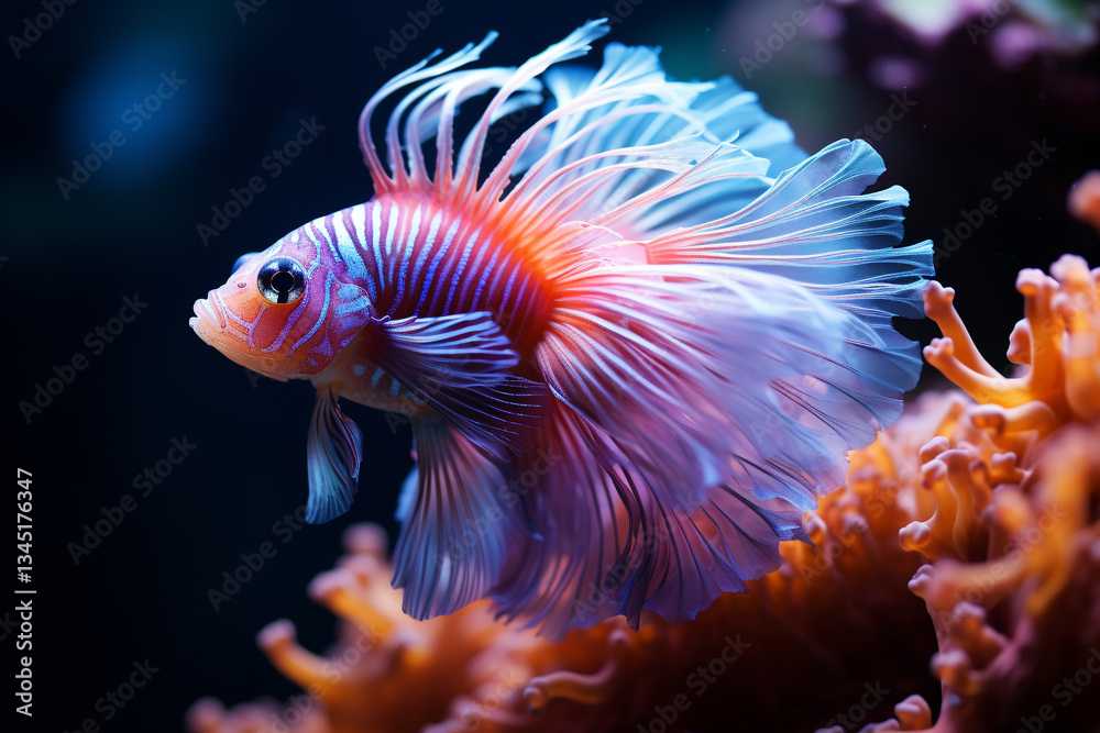 ethereal realm of aquatic creatures, where enigmatic allure of ...