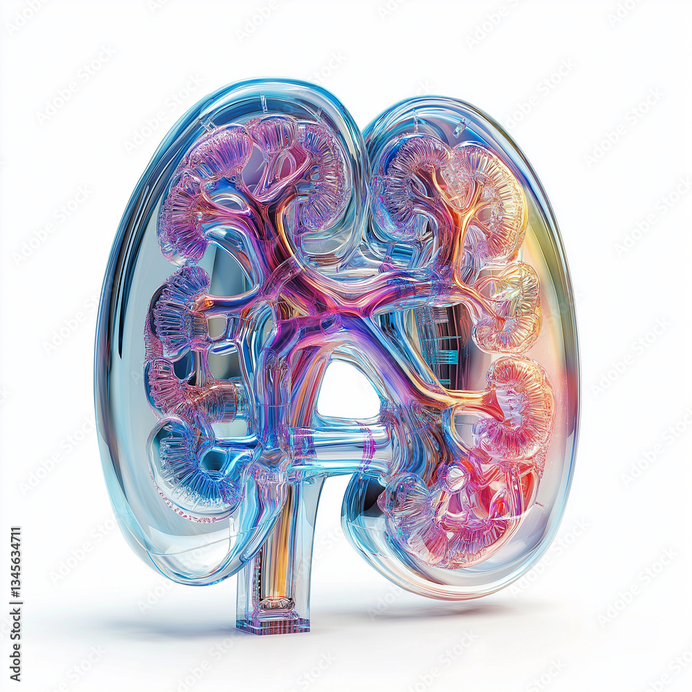 Bionic organ prosthetics design. Bioengineering. Artificial organ. Clip ...