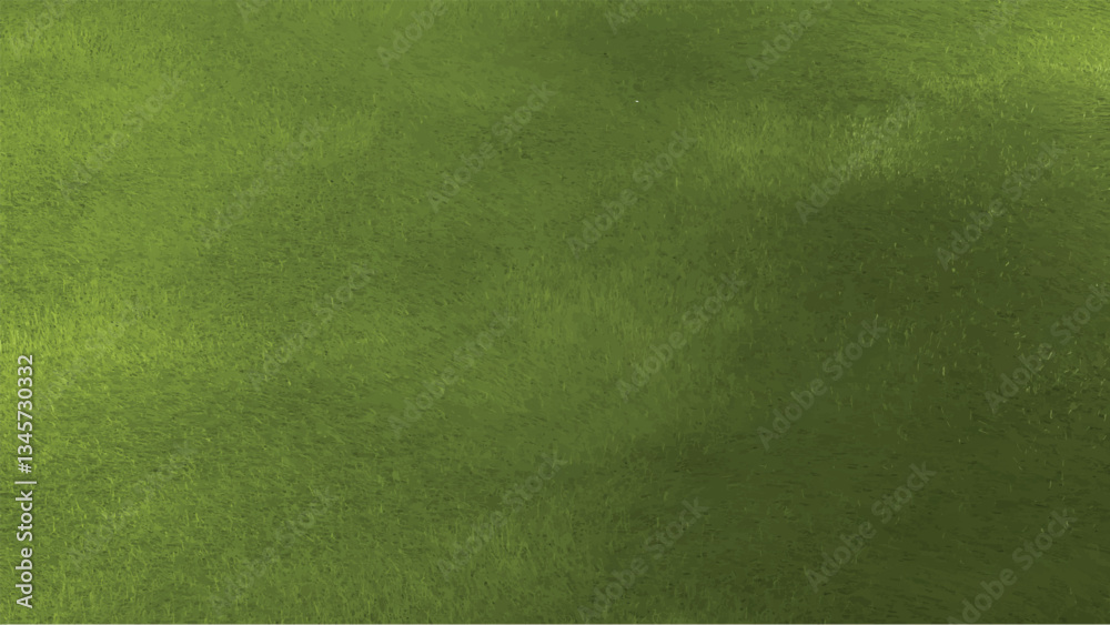 Artificial grass field as vector file created by procedural 3D modeling ...