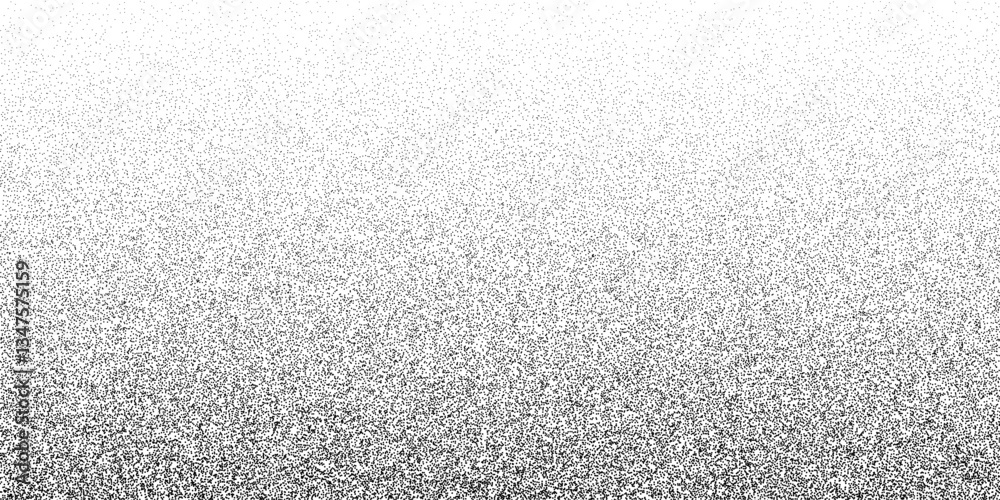Noise texture. Dotwork black stippled background. Noise halftone ...