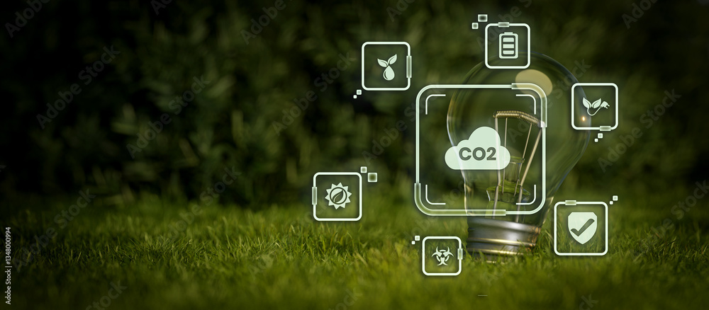 ESG environmental and Innovation through inspiration ideas concept ...