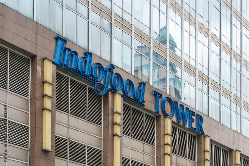 Jakarta, Indonesia - January 26, 2025: Indofood Tower in Jakarta ...