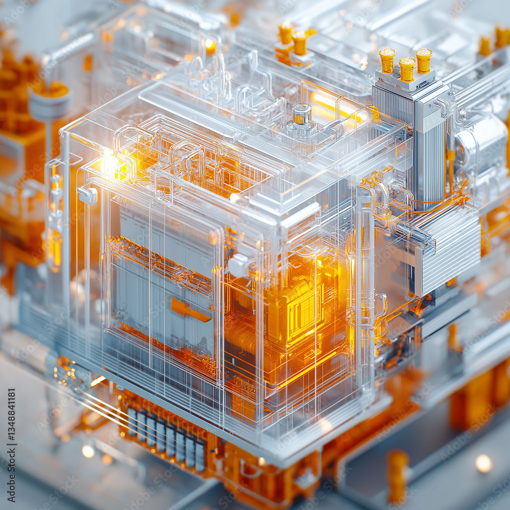 Small Modular Reactor nuclear grid. energy. SMR. Electricity renewable sustainability safety ...