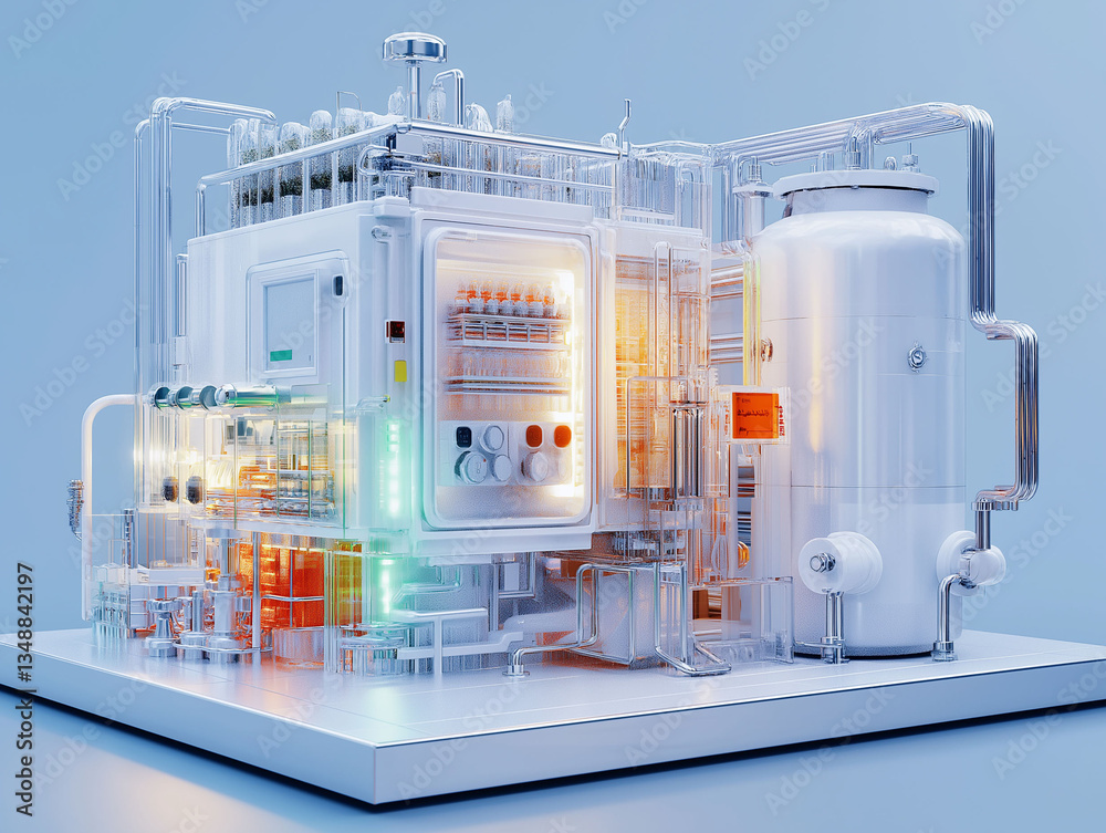 Small Modular Reactor nuclear grid. energy. SMR. Electricity renewable ...