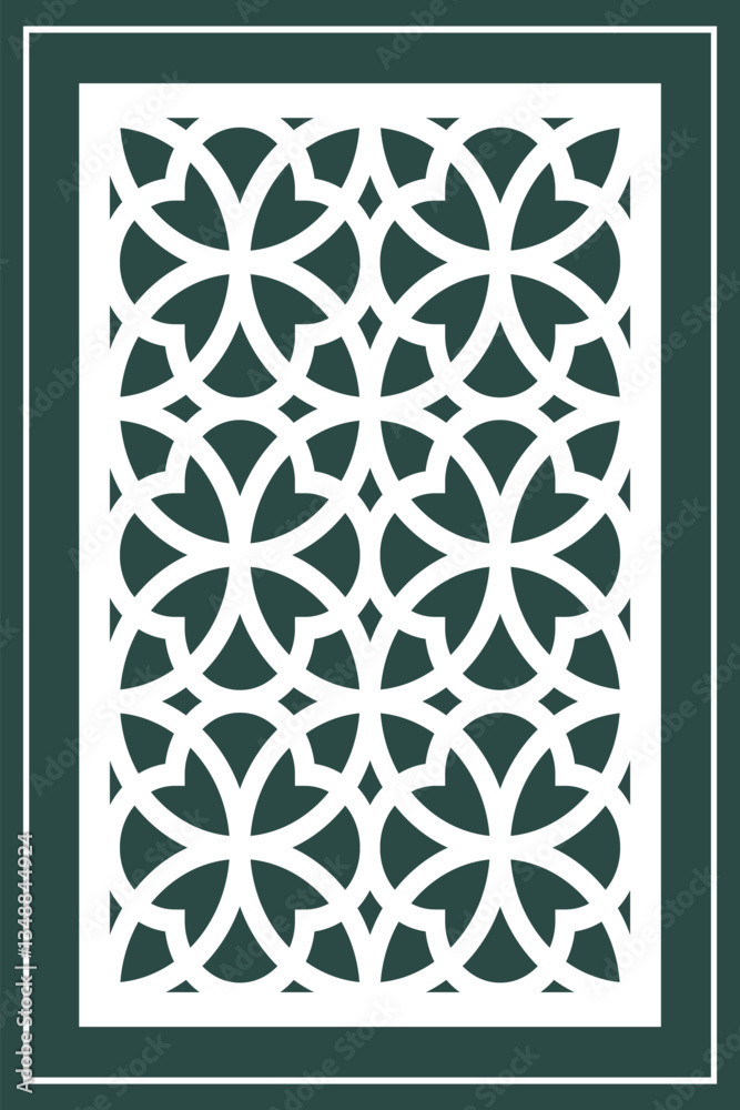 Om jali and side jali for indian temples. Stock Vector | Adobe Stock