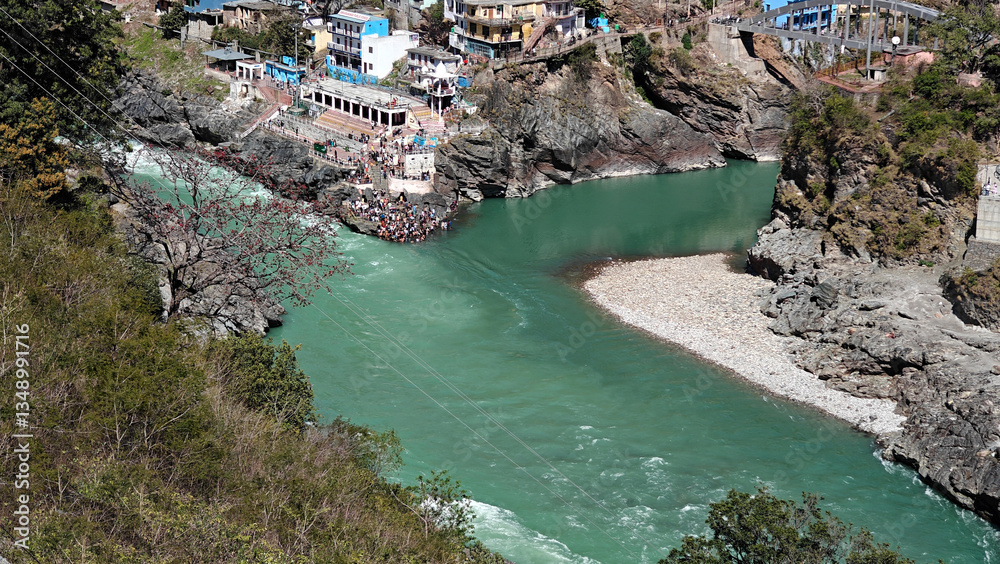 Devprayag is the place where the holy rivers Bhagirathi and Alaknanda ...