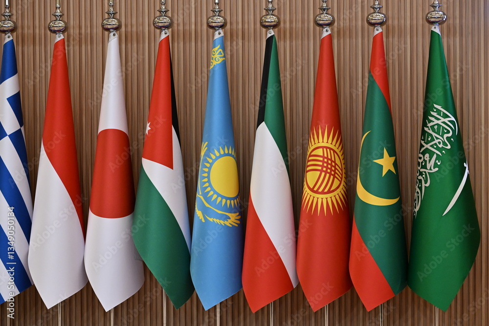 Flags of the League of Arab States, Flags of different countries of the ...