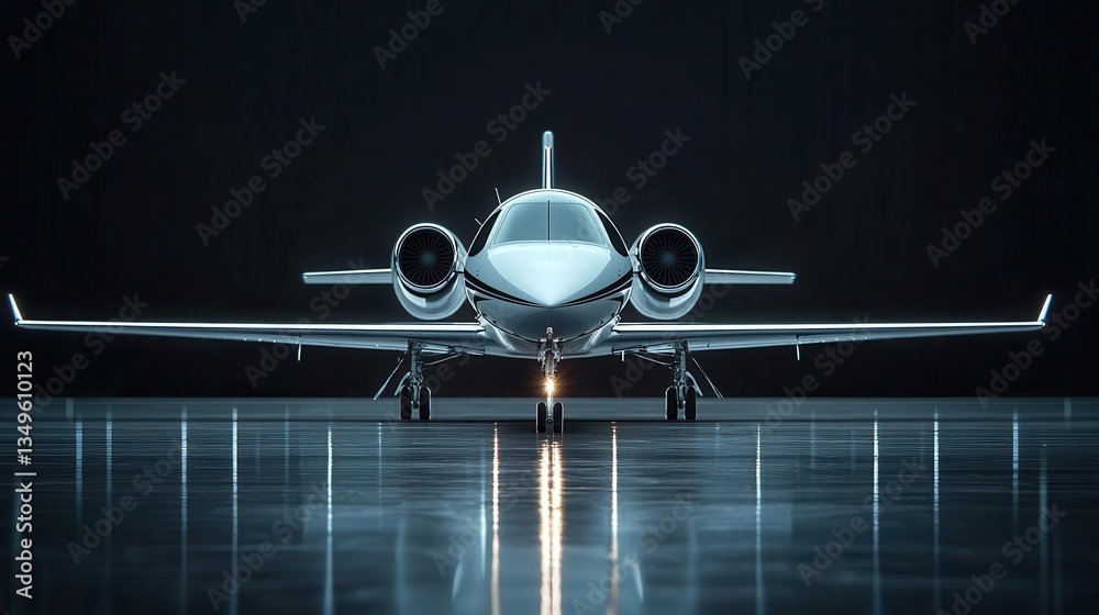 Smart private jet with a realtime adaptive wing system, allowing wings ...