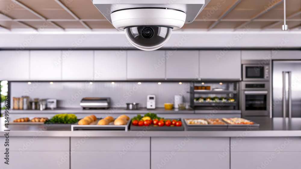 A kitchen monitoring system using AI vision to enhance cooking safety ...