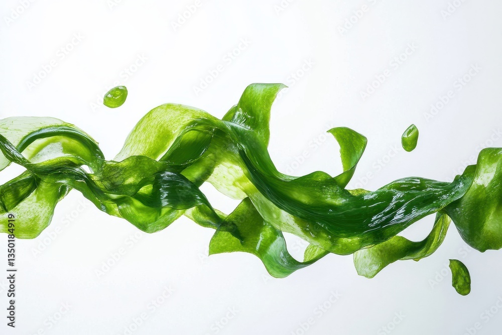 Innovative seaweed biofuel showcases future of sustainable energy Stock ...