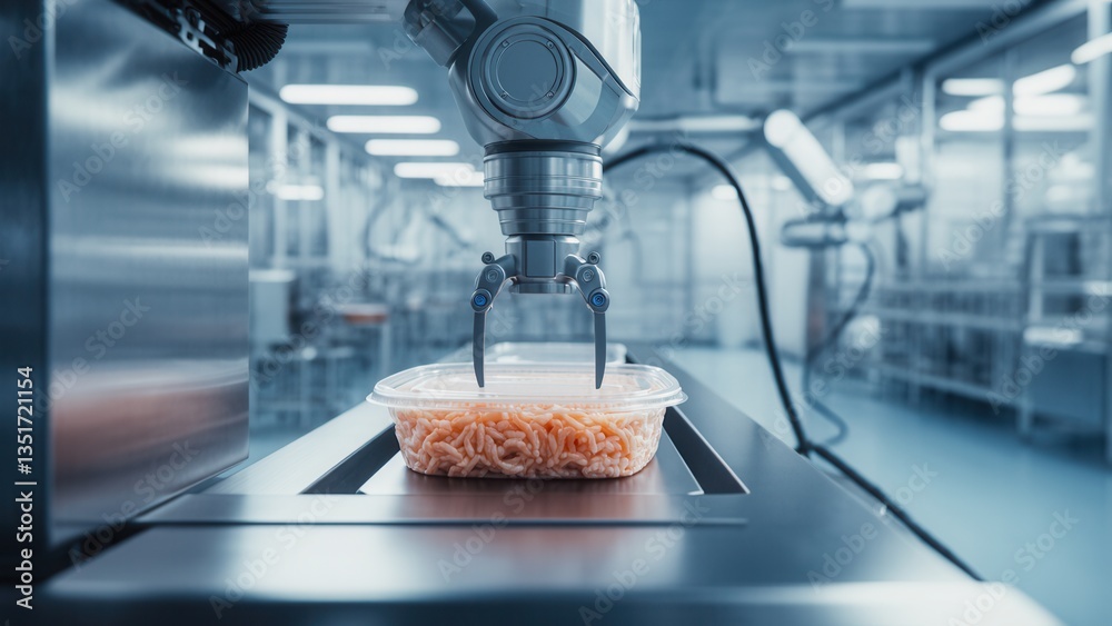 Robotic Arm Using Gripper to Serve Food in Modern Kitchen Environment ...