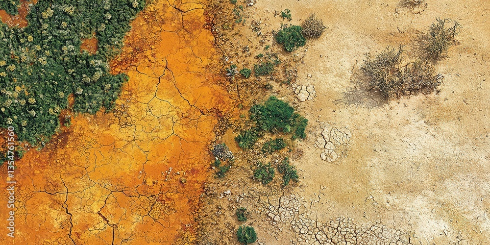 Desertification poses a significant threat to various regions across ...