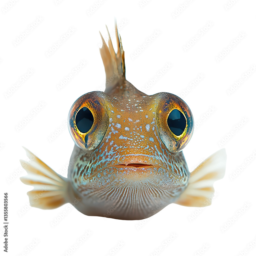 A Blenny png small fish png tropical blenny png reef fish png colorful ...