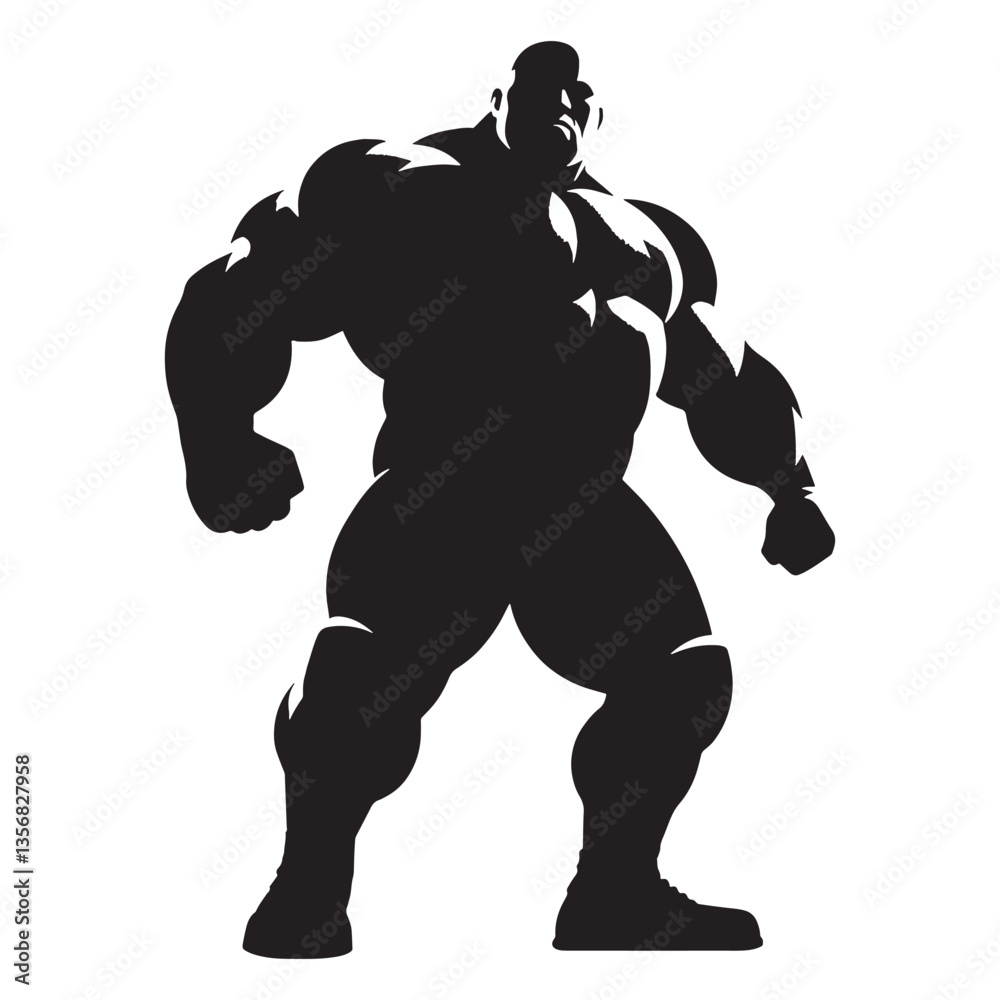 Classic Wrestler silhouette, executing a perfect suplex - Wrestler ...