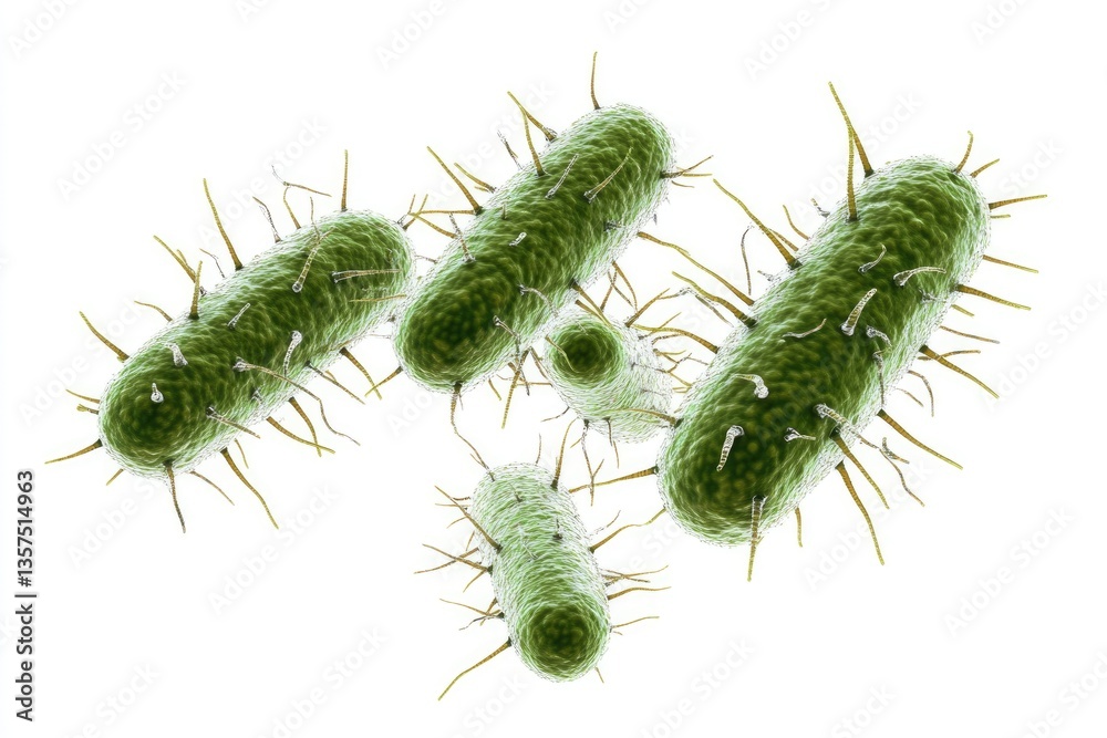 Three-Dimensional Visualization of E. Coli Bakterien: Exploring ...